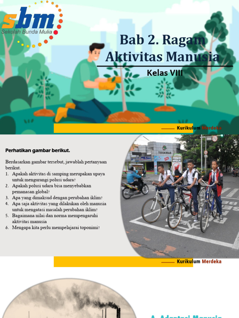 BAB 2 - Ragam Aktivitas Manusia - IPS KLS 8 | PDF