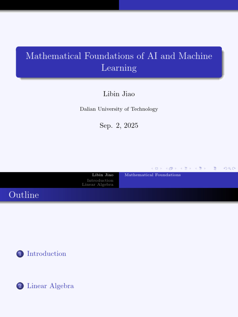 Chapter 1 and 2 | PDF | Vector Space | Machine Learning