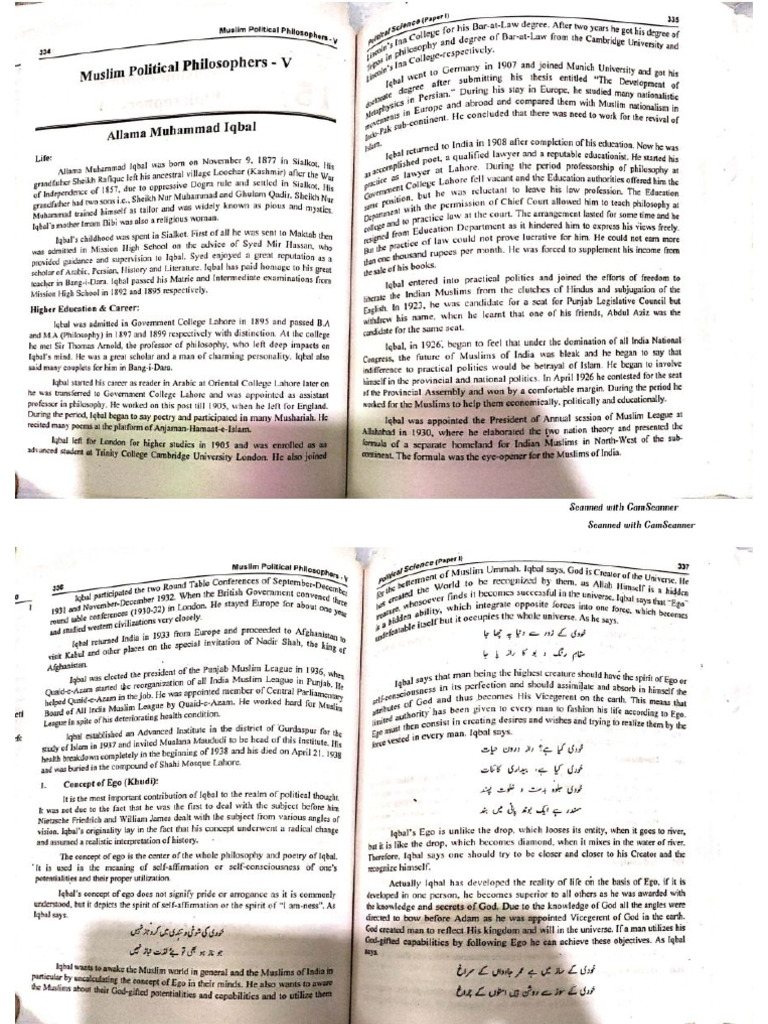 Political Science Css Paper 1 by Sultan Khan 1 1 | PDF
