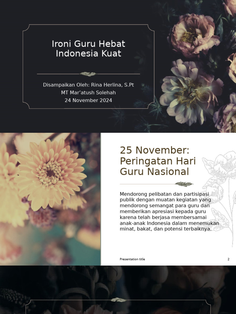 Ketika Guru Menjadi Manusia (1) | PDF