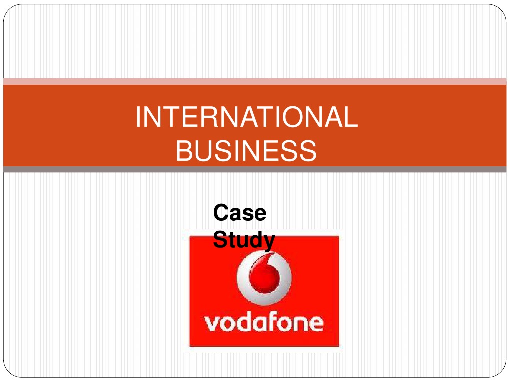 International Business Case Study | PDF | Marketing | Market (Economics)