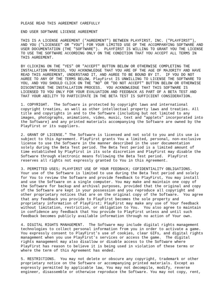 Eula | PDF | License | Common Law