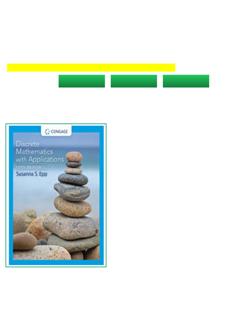 Solution Manual for Discrete Mathematics with Applications 5th Edition ...