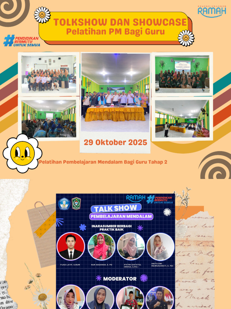 Dokumentasi Kegiatan Talkshow Dan Showcase PAUD_SLB | PDF