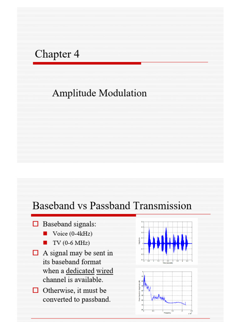 Understanding Amplitude Modulation Techniques | PDF | Detector (Radio ...