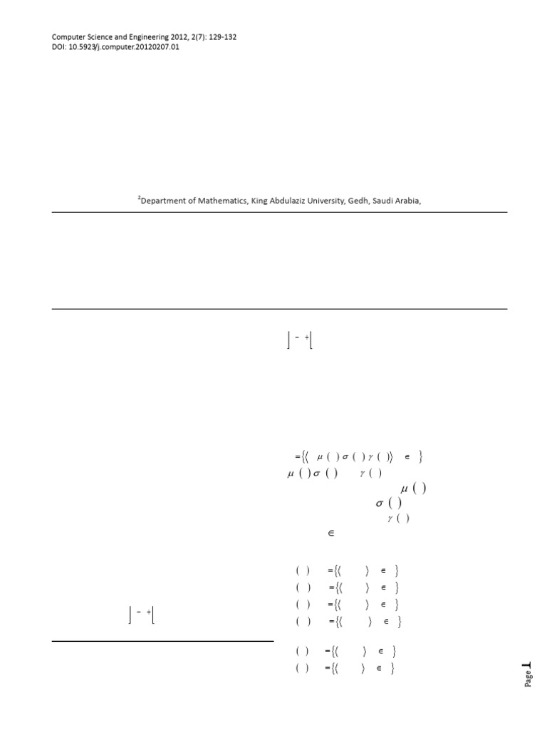 Generalized Nuetrosopic Sets | PDF | Empty Set | Mathematical Logic
