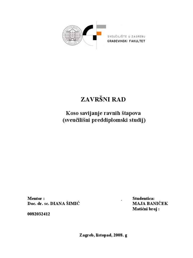 Koso Savijanje | PDF