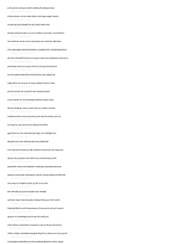 Random Words 1 | PDF