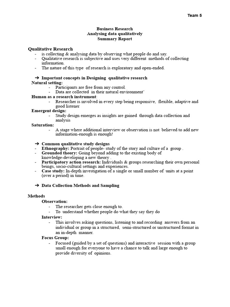 Presentation 9 (Report) | PDF | Qualitative Research | Quantitative ...
