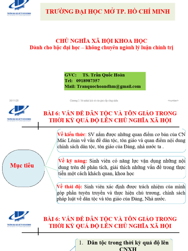 6.2. (SV) Ä - H Moì - Chuong 6 - Van de Dan Toc Va Ton Giao | PDF