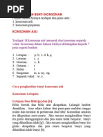 Simbol Fonetik Dalam Bahasa Melayu | PDF