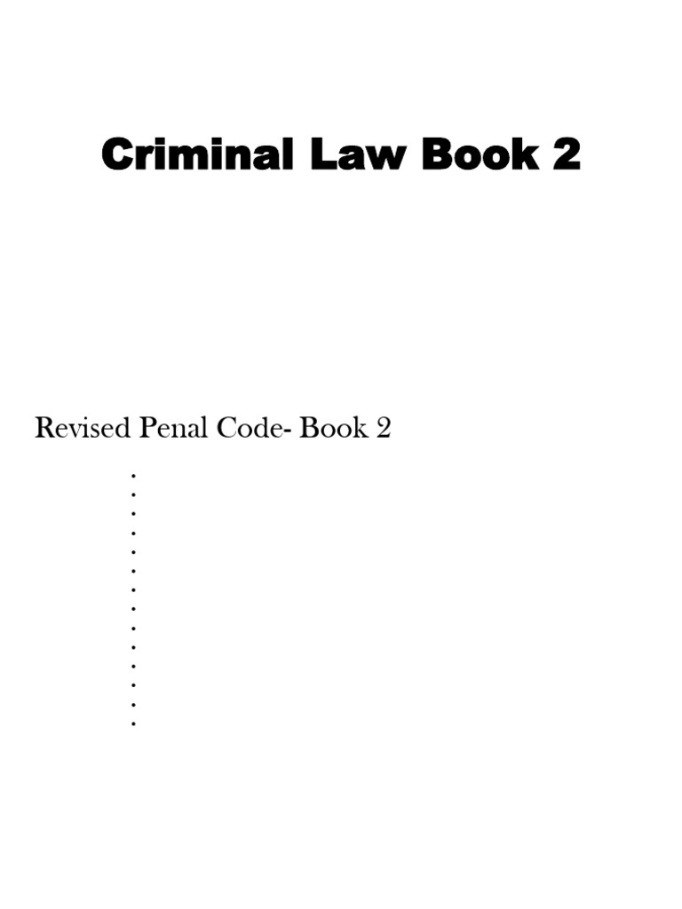 Revised Penal Code: Crimes Against National Security | PDF | Crimes ...