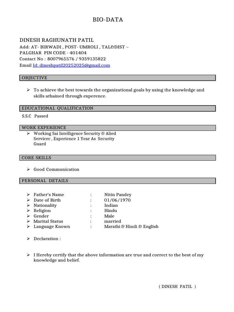Sahil Resume | PDF