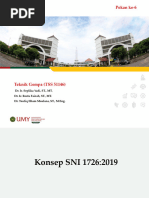 Panduan SNI 1726:2019 Ketahanan Gempa | PDF