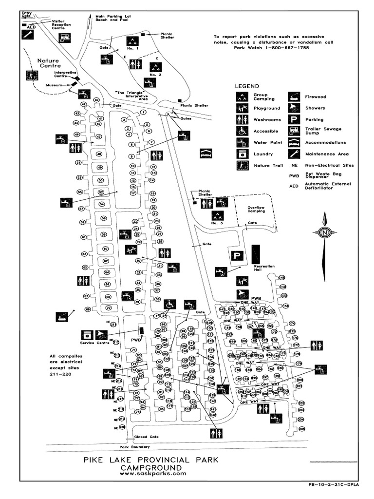 Pike Lake Campground Map | PDF