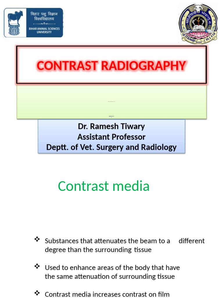 Contrast Radiography | PDF | Radiography | Ion