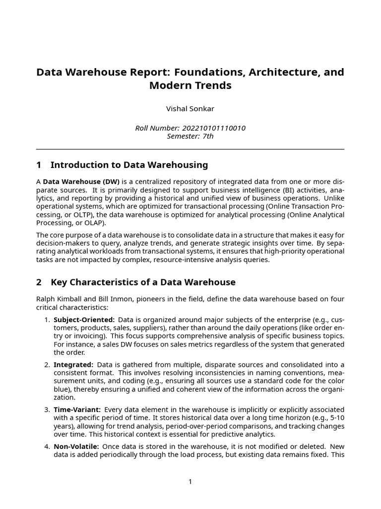Data Warehouse Report Source | PDF | Data Warehouse | Business Intelligence