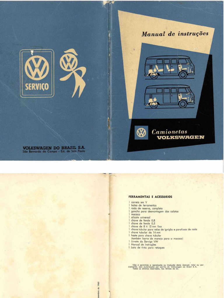 2 Manual Da Kombi 1960 | PDF