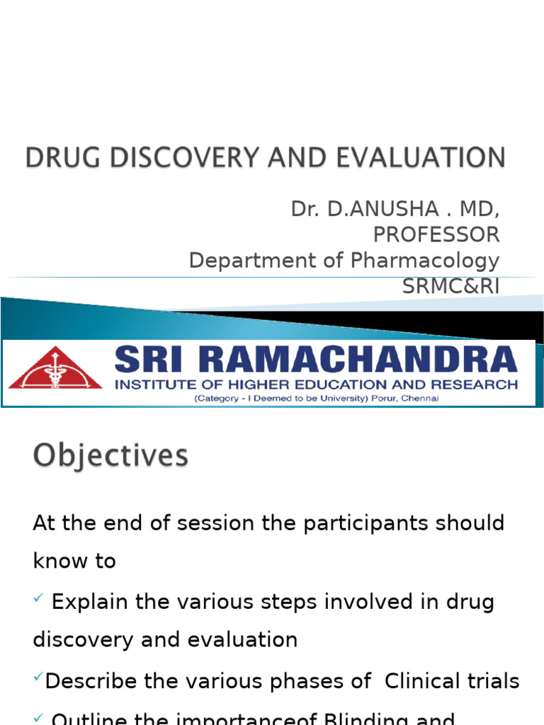 PHD Drug Discovery - Final | PDF | Phases Of Clinical Research ...
