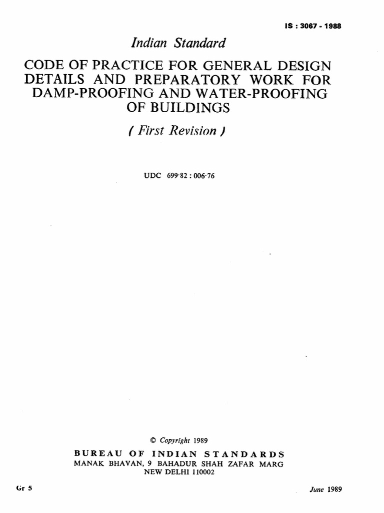 Damp-Proofing & Water-Proofing Guide | PDF | Concrete | Masonry