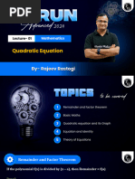 Understanding Repeated Roots in Quadratics | PDF
