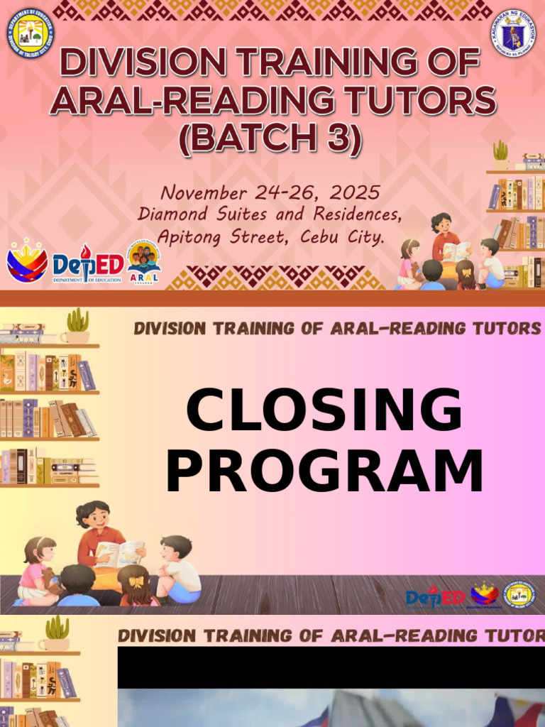 Closing Program Insights and Awards | PDF