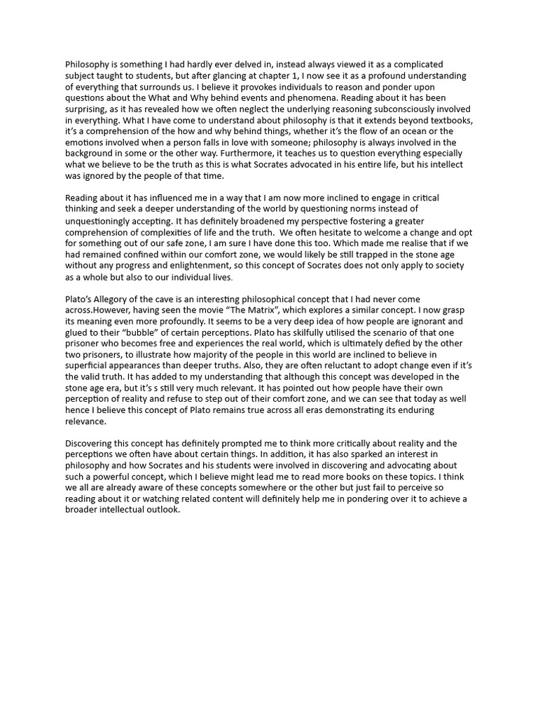 crw assignment 2 by Mariyam mehtab 27851 copy 2 | PDF | Concept | Truth