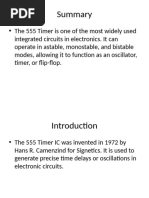 555 Timer IC: Types, Pinout & Applications | PDF | Manufactured Goods ...