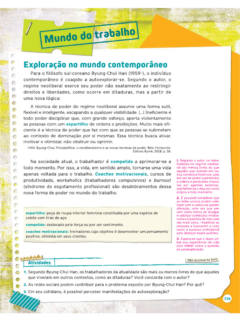 Apostila de Filosofia Terceiro Ano Quarto Bimestre | PDF