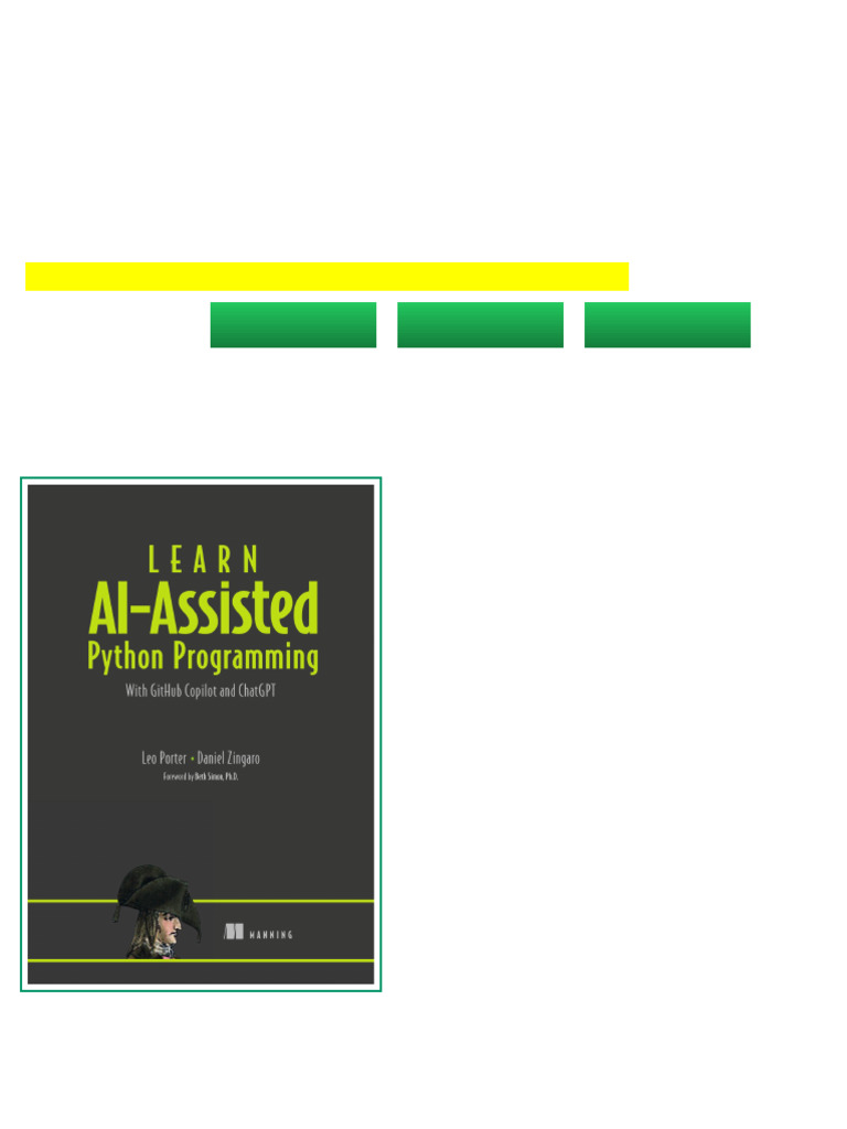 (Ebook) Learn AI-Assisted Python Programming with GitHub Copilot and ...