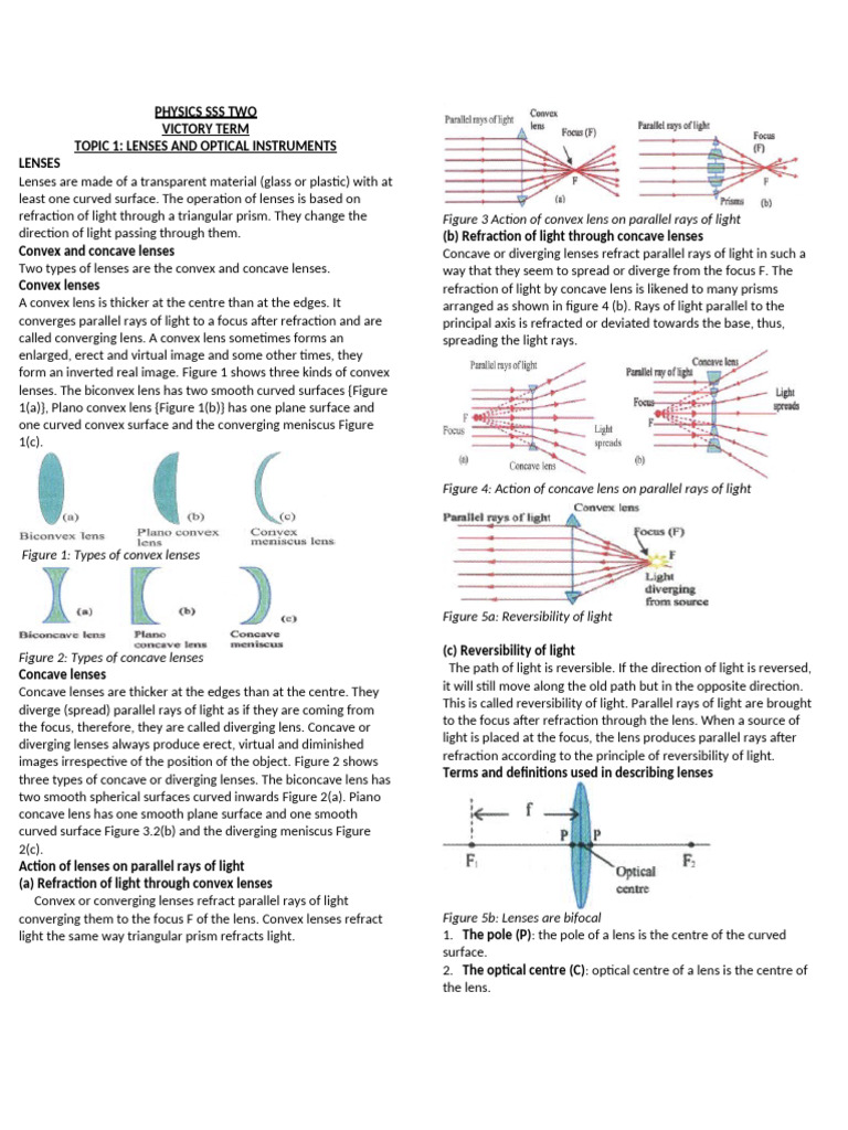 Physics Sss Two Victory Term | PDF | Eye | Sound