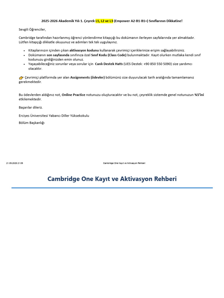 Empower Online Practice | PDF