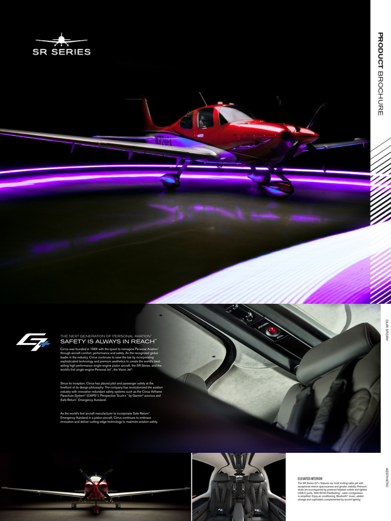 Discover the SR Series G7+ Brochure | PDF | Aviation | Transport