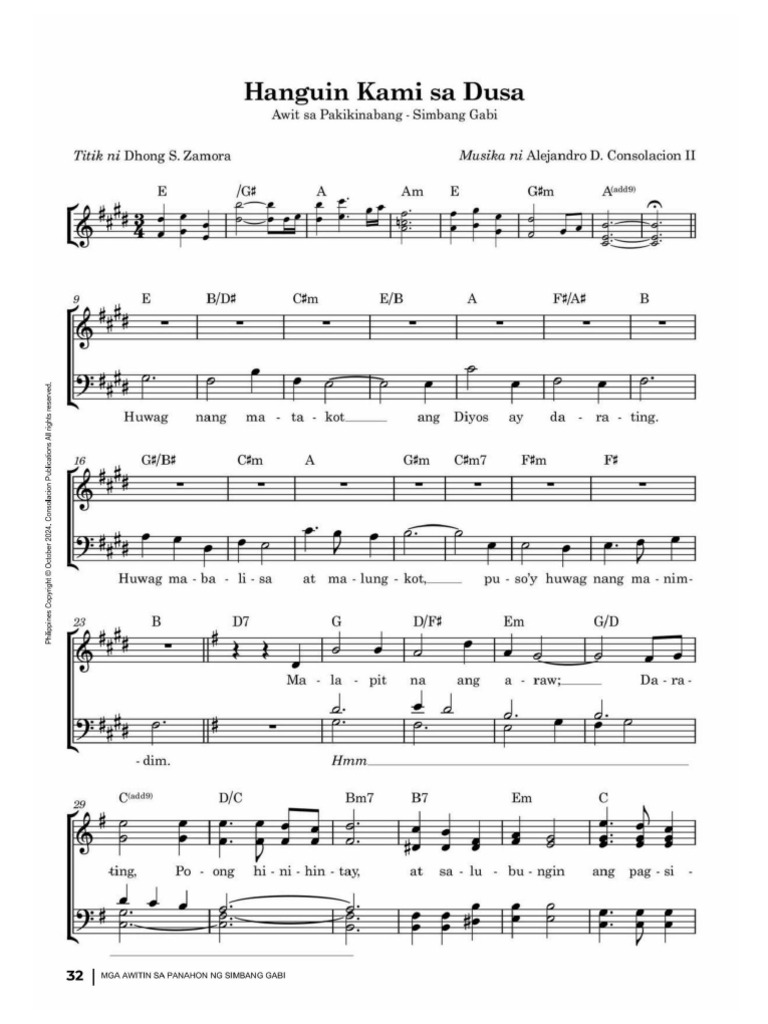 Hanguin Kami Sa Dusa | PDF