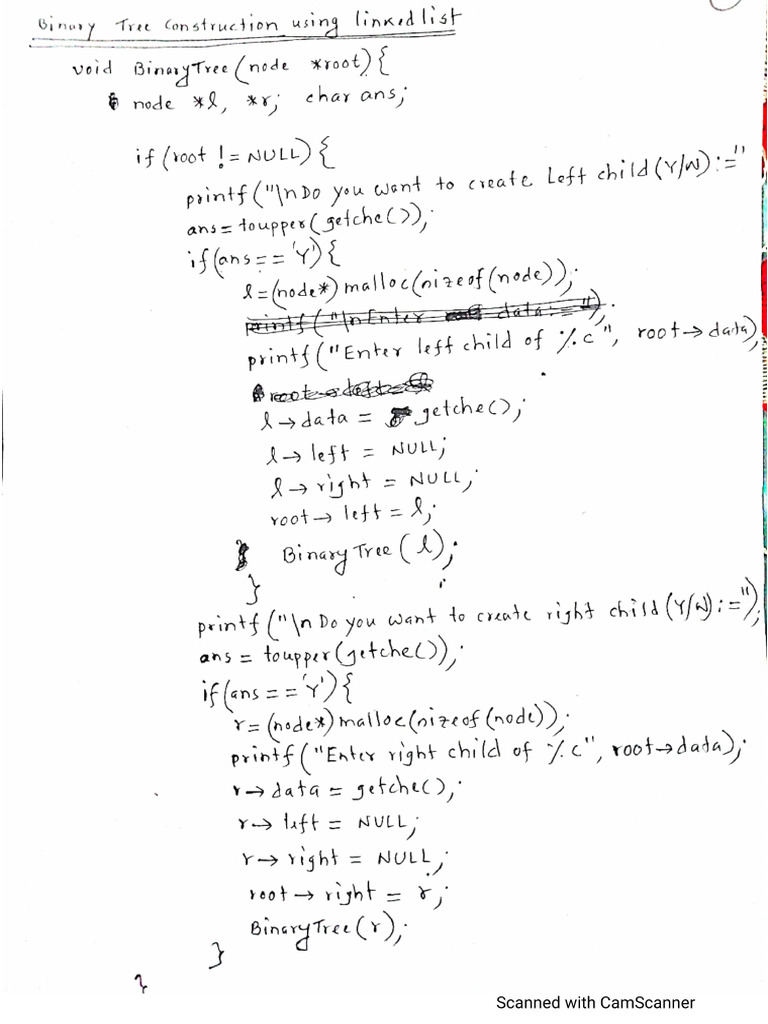 Binary Tree Search Tree | PDF