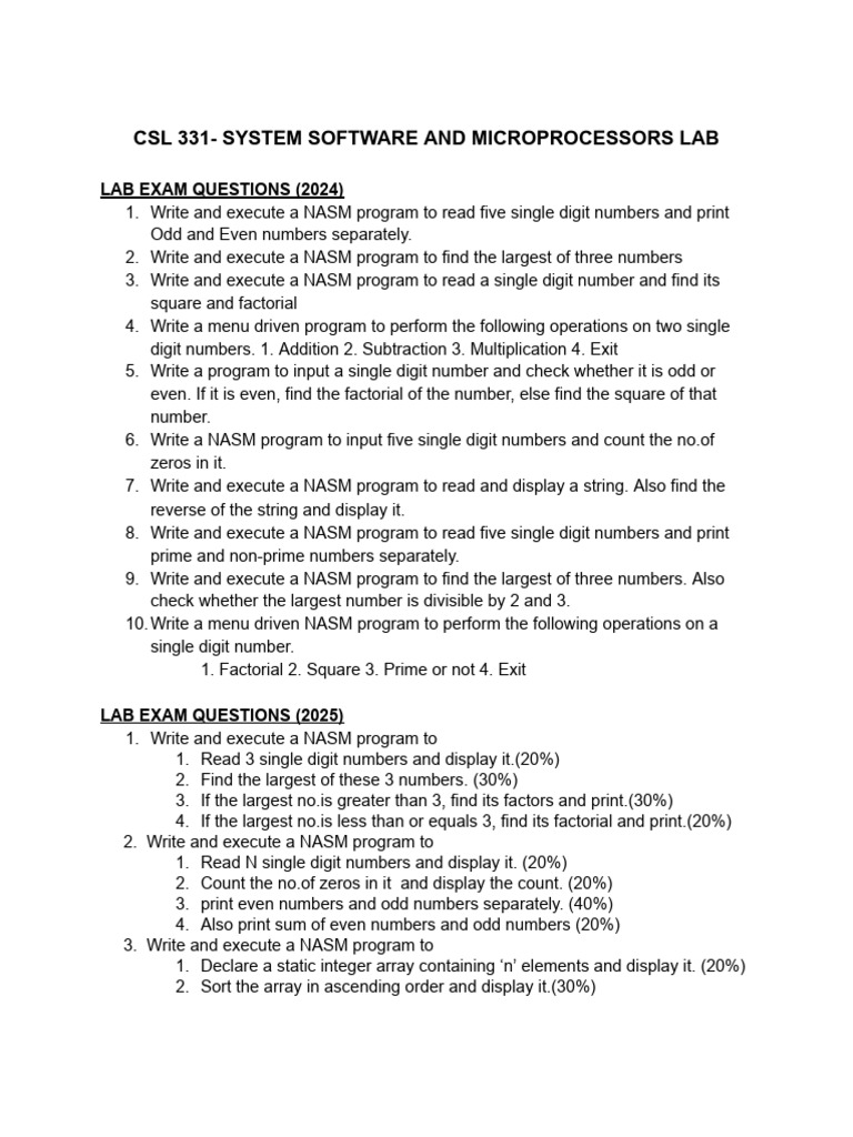 NASM sample qns | PDF | Numbers | Prime Number