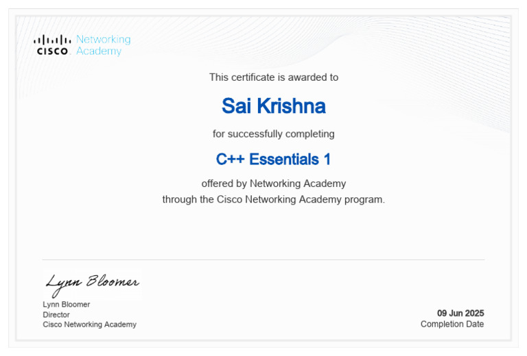 Certificate Saik90092-Gmail-Com | PDF