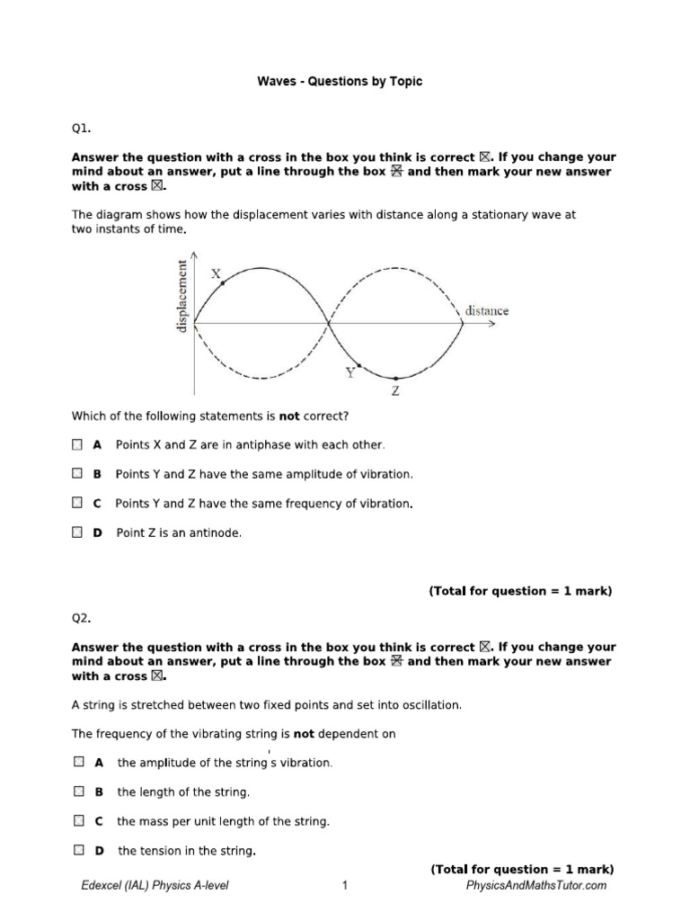 Waves QP | PDF