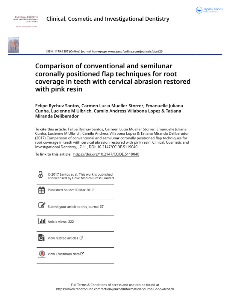 00-Comparison of Conventional and Semilunar Coronally Positioned Flap ...