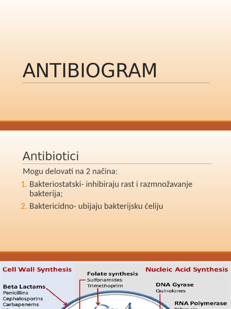 Anti Bio Gram | PDF