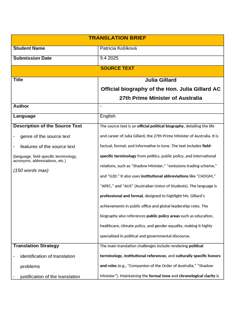 9.4 Brief | PDF | Translations | Human Communication