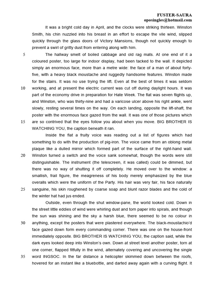 1984 Key | PDF