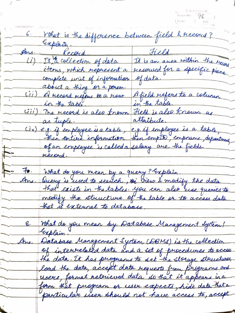 IT Chapter 8 Notes | PDF
