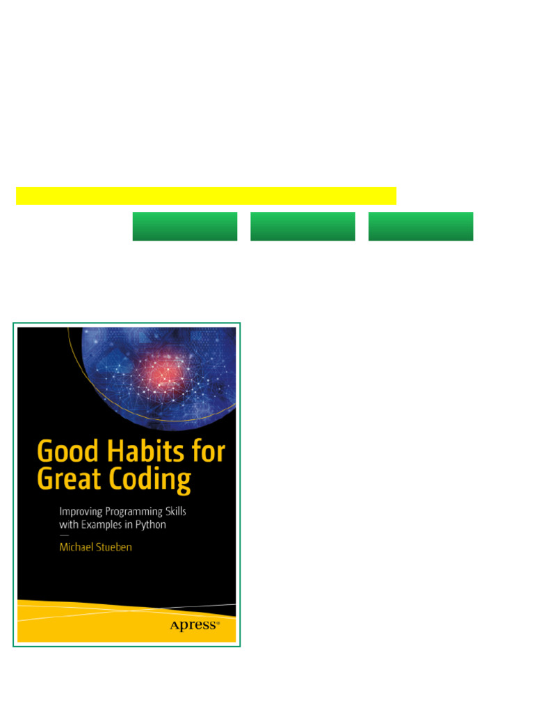 (Ebook) Good Habits for Great Coding: Improving Programming Skills with ...