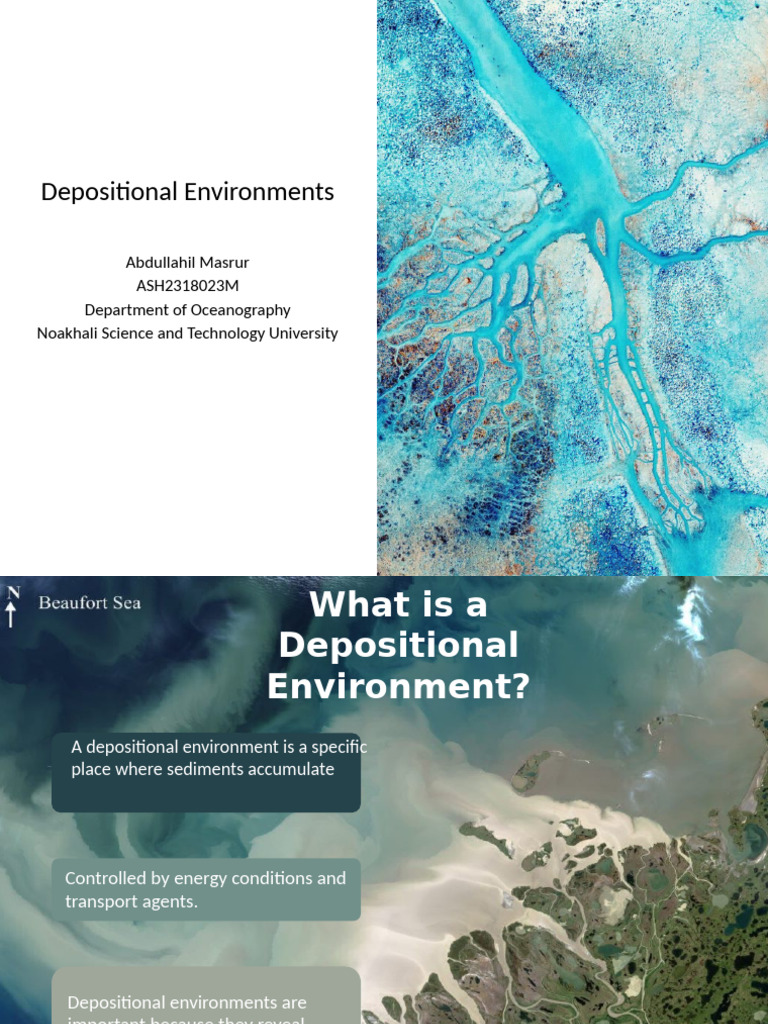 Depositional Environments Presentation | PDF