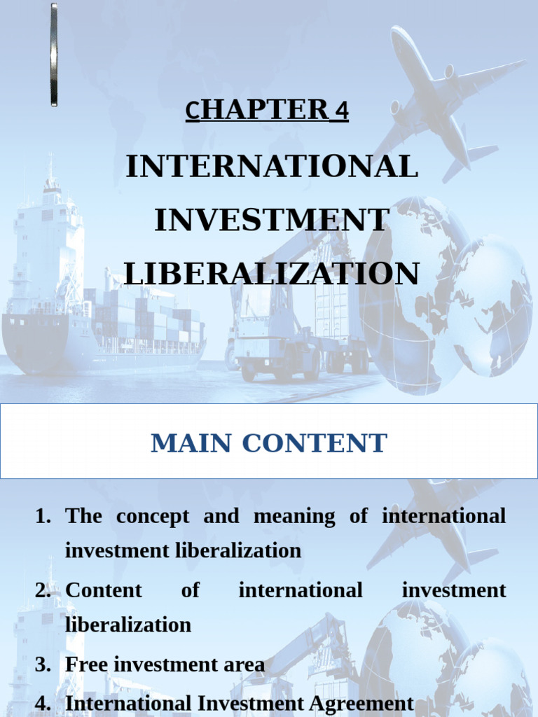 International Investment - Chapter 4 | PDF | International Relations ...