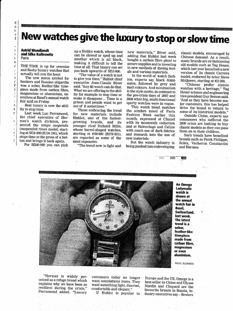 Watches | PDF | Watch | Fashion