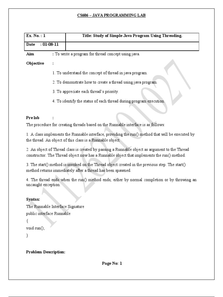 Java Lab Programs Pdf Java Programming Language Port Computer Networking