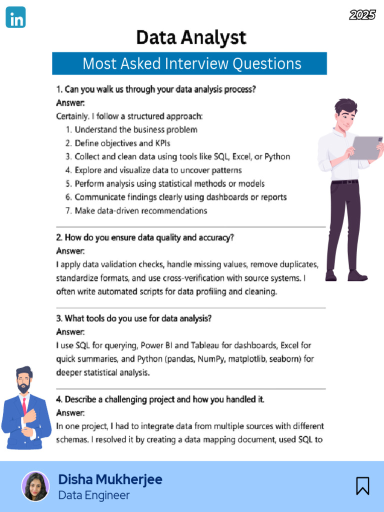 Data Engineer Interview Questions Guide | PDF