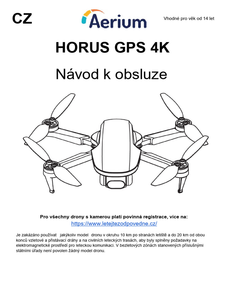 Aerium Horus Pro Gps 4k CZ - 18!03!2025 | PDF